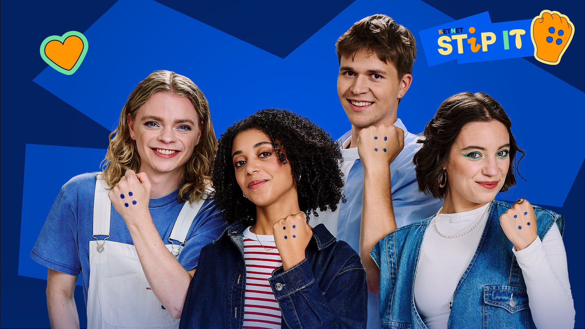 Ketnet zet vier stippen tegen pesten met STIP IT